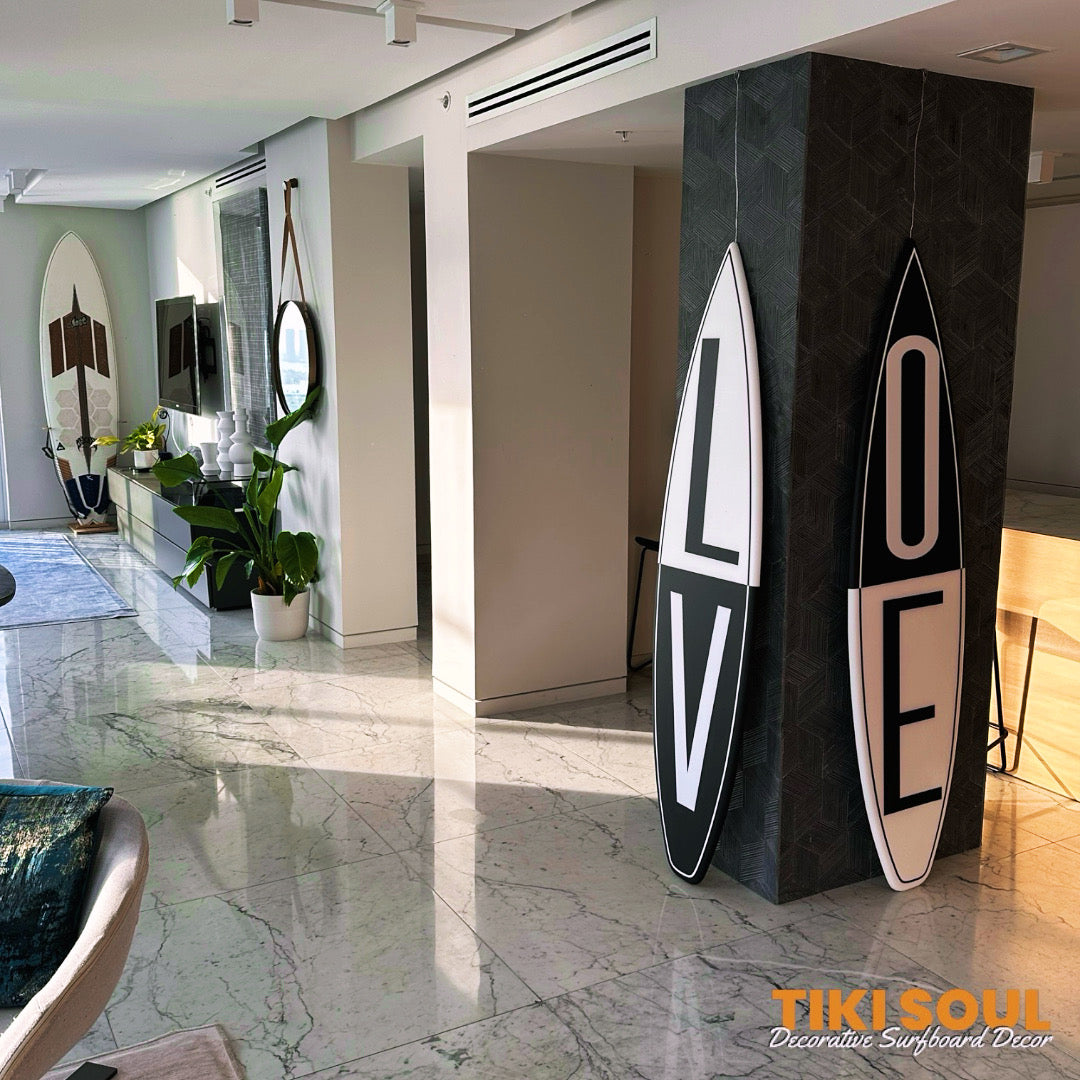 Decorative Surfboards in Interior Design Trends