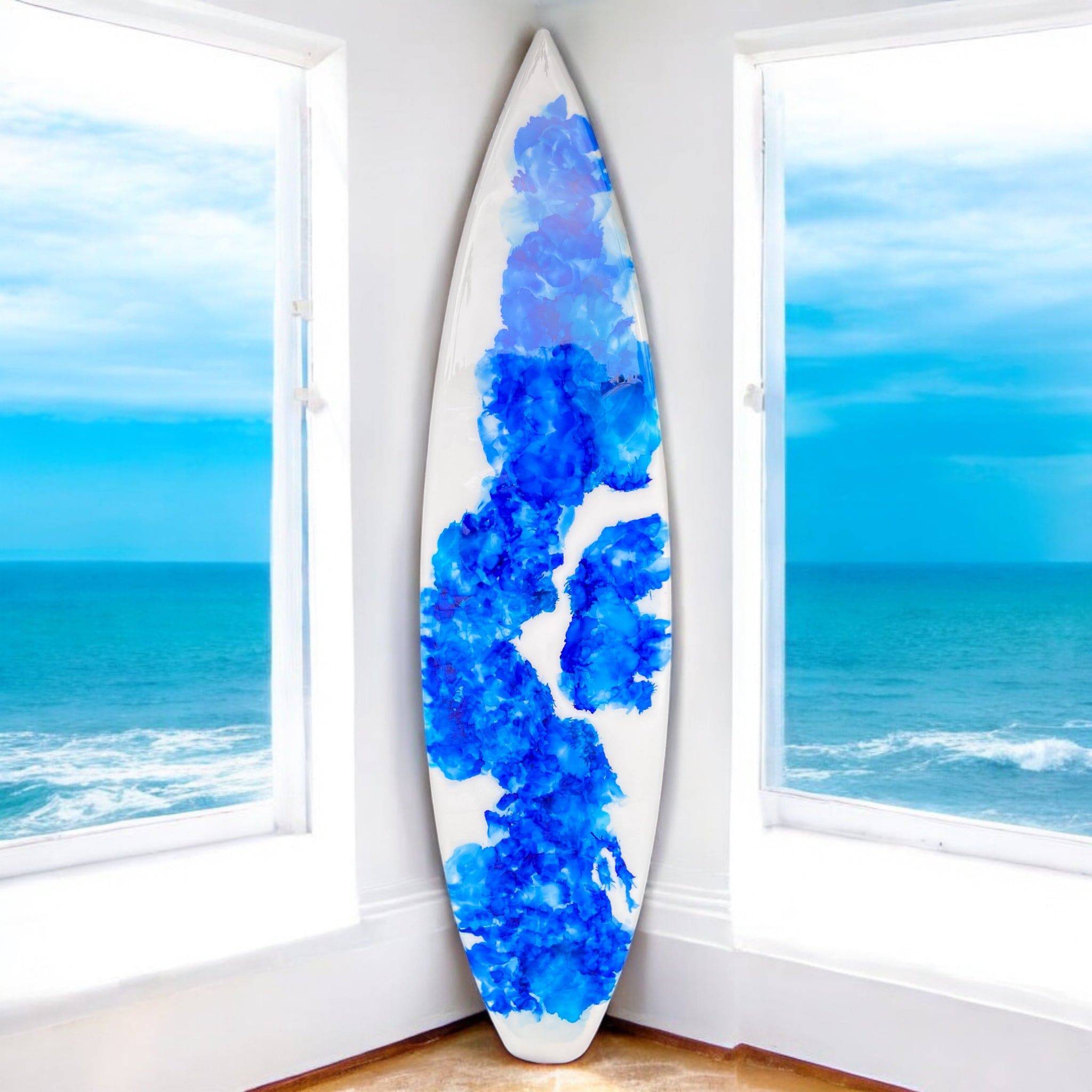 Blotter Beach- Surfboard Art for your beach house