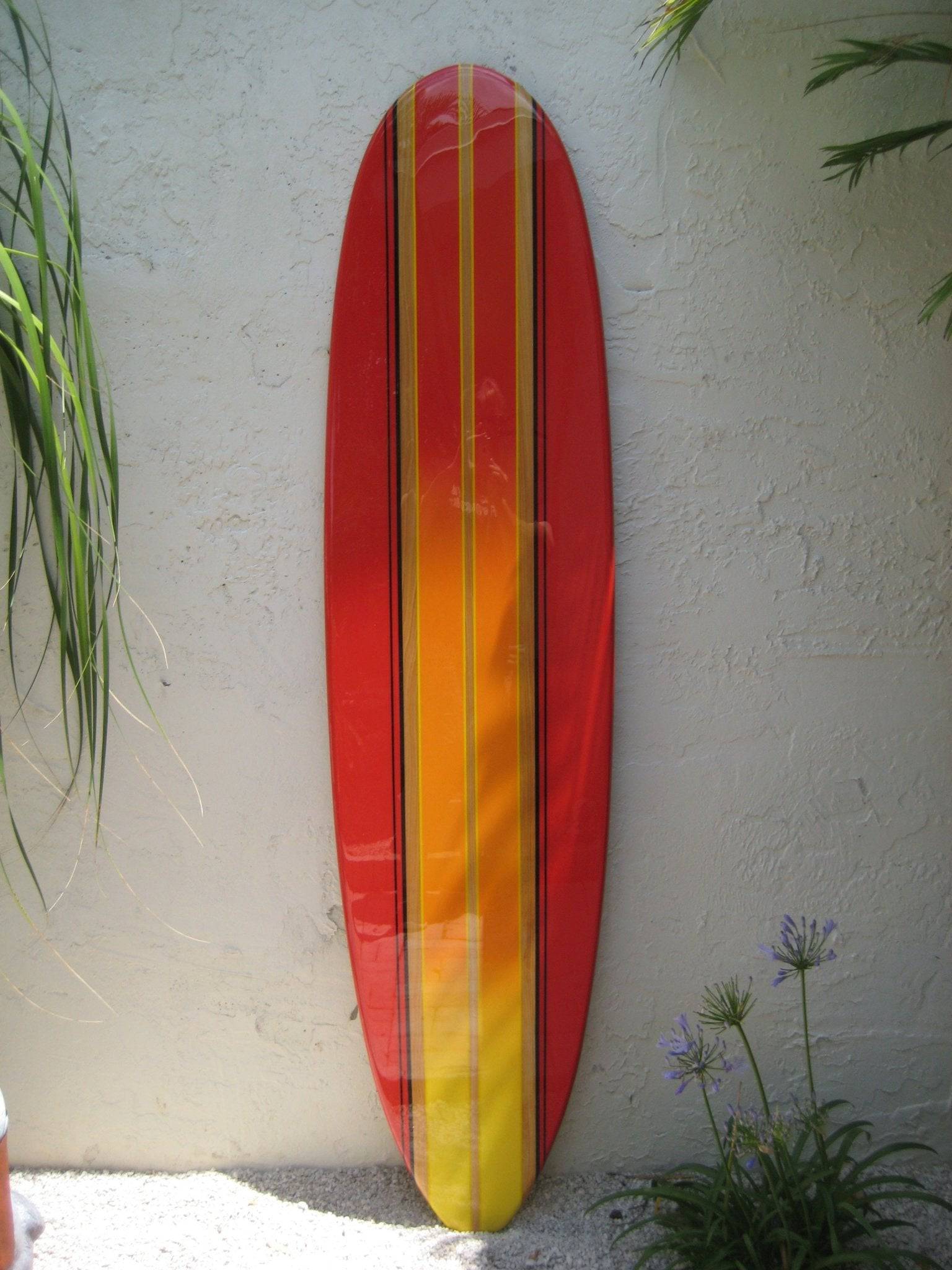 Tiki Bar Decor Surfboard Wall Art by Tiki Soul